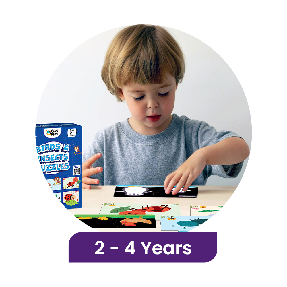 Educational Toys & Activities for 2-4 Year Olds | GiniMini