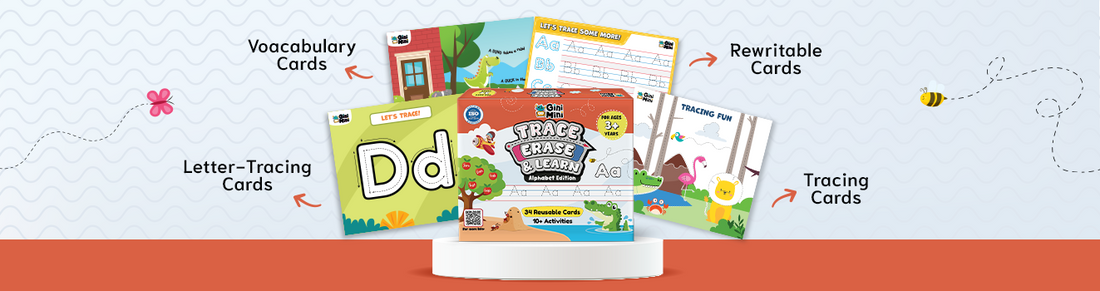 Trace, Erase & Learn - Alphabet Edition – GiniMini