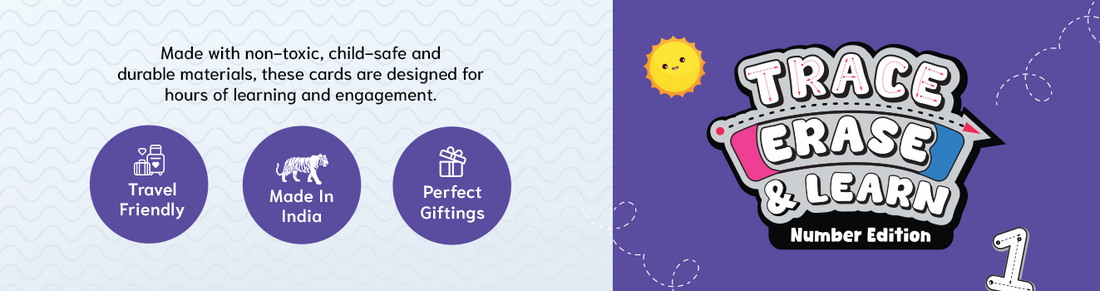 Trace, Erase & Learn - Numbers Edition – GiniMini